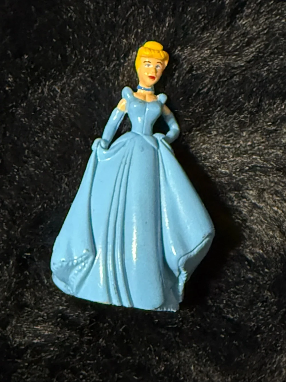 Disney | Toys | 425 Disney Cinderella Mini Figure Blue Ball Gown ...